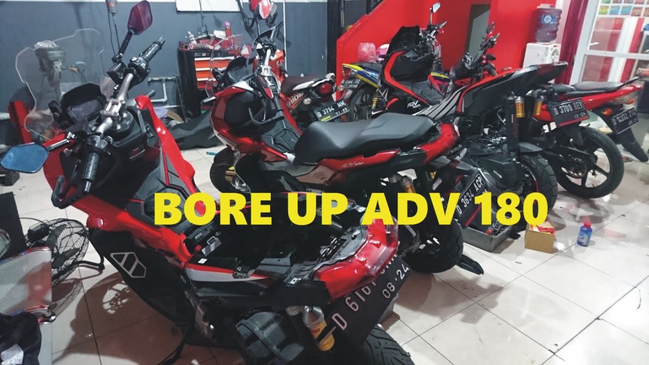 bore up adv 180 cc harian dan touring joss | bore up vario 180 | bore ...