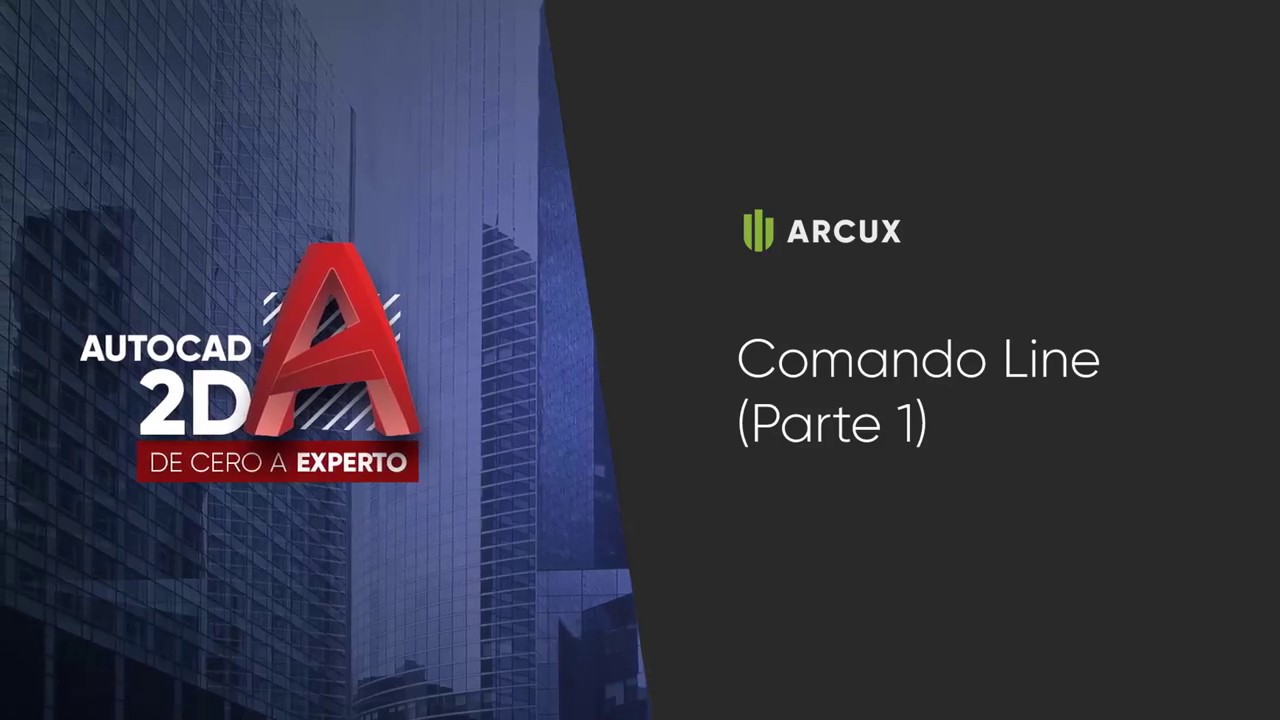 Comando Line en Autocad 2D | Curso de AutoCAD 2D #13 - YouTube
