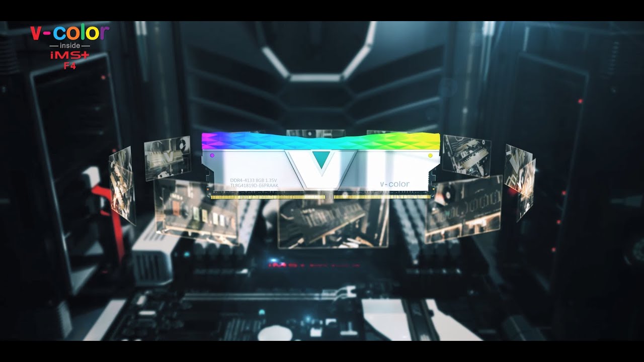 v-color PRISM PRO RGB U-DIMM & SSD [official_2020] - YouTube