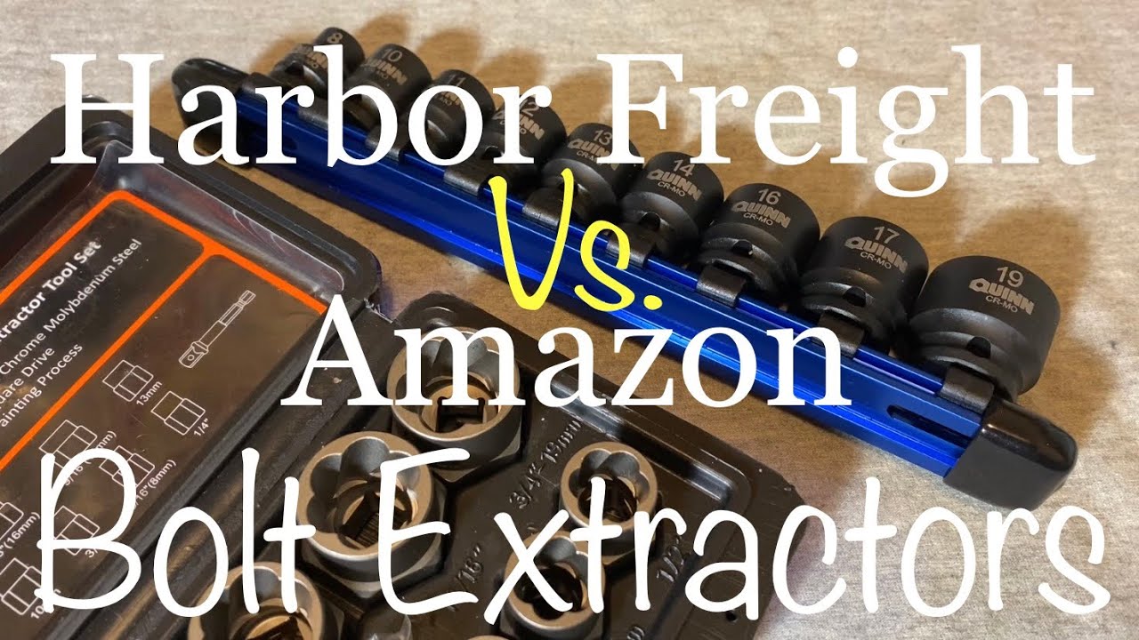 Harbor Freight Vs. Amazon Bolt Extractor Sockets 👀 - YouTube