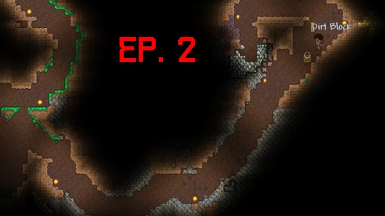 Deeper Down The Mine Shaft || Terraria Tuesday - YouTube