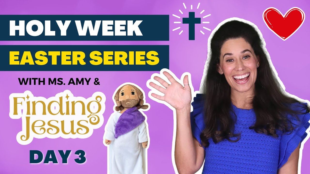 Easter Story day 3, Holy Week for toddlers and kids! Jesus death and ...
