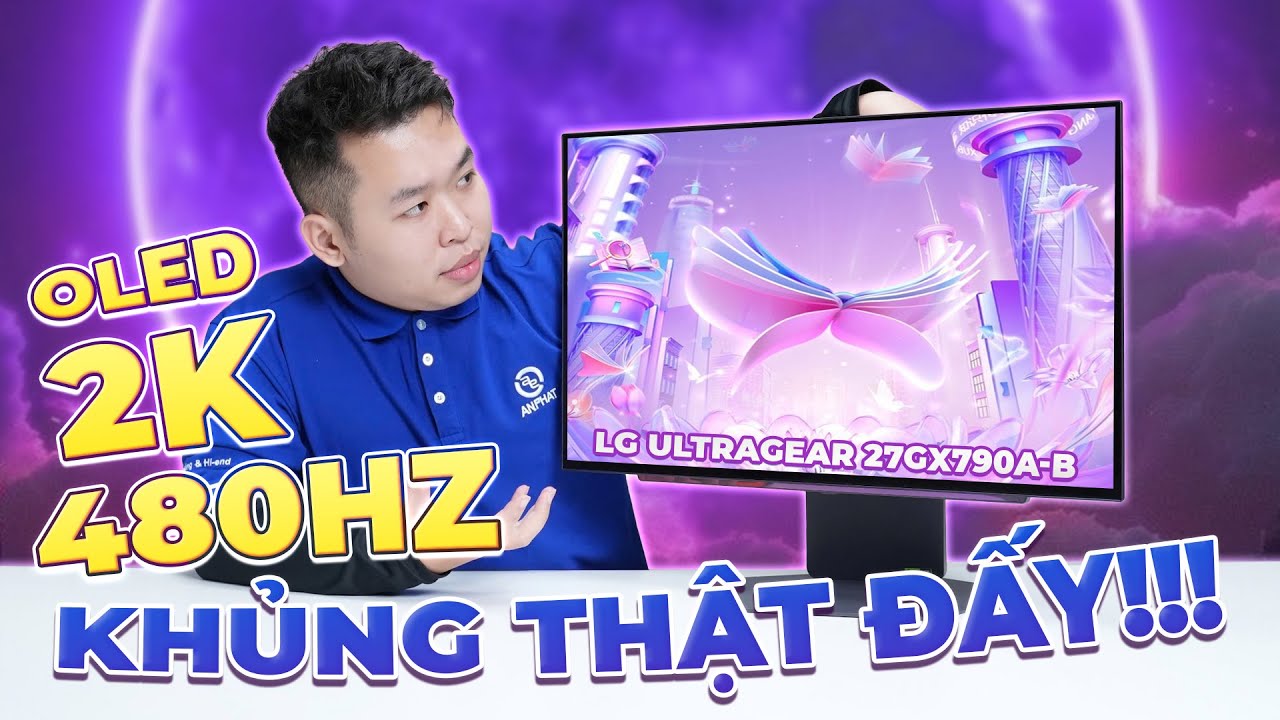 Màn Hình OLED 480Hz 2K ĐẦU TIÊN Của Nhà LG Có Gì HOT?? | Review Màn ...