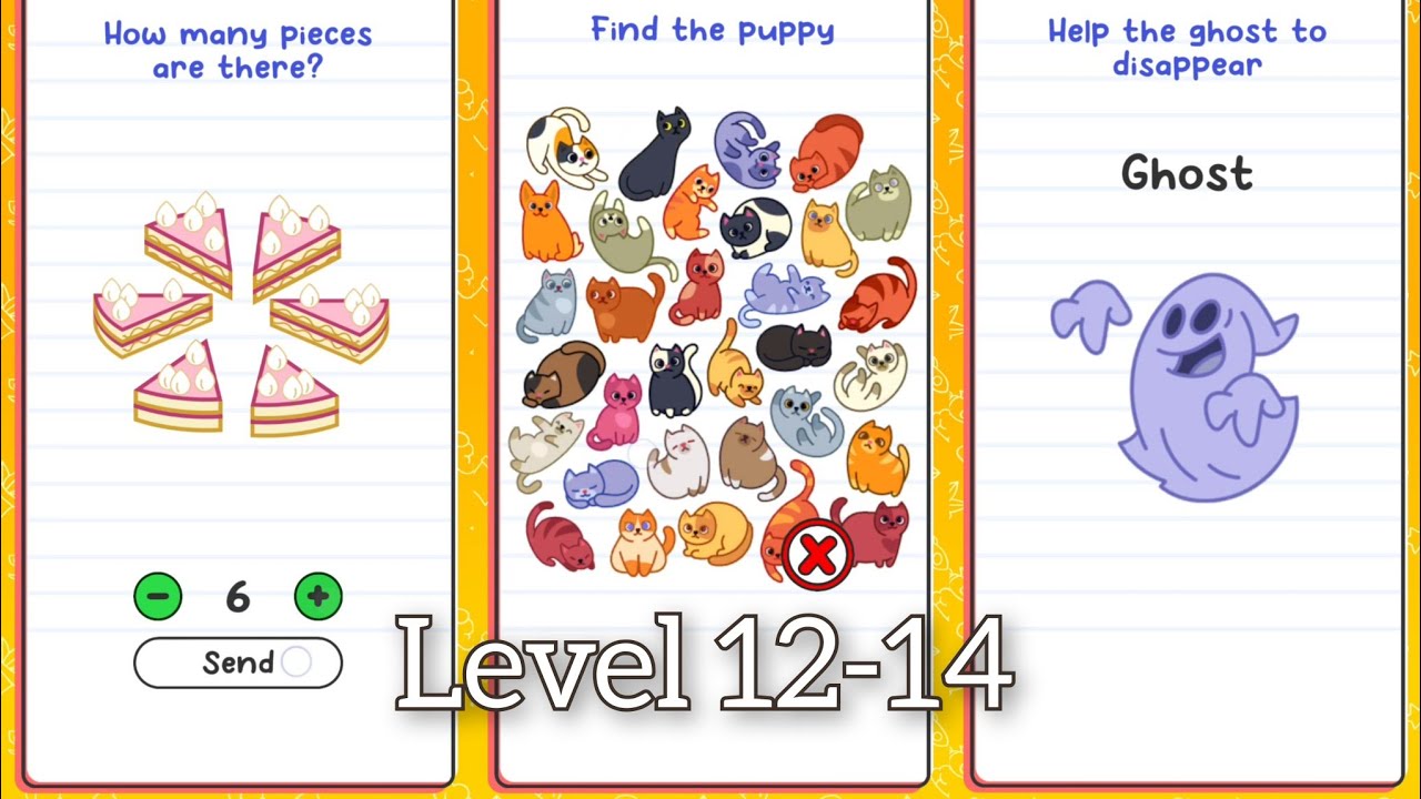 Logic Puzzles & Riddles Level 12 13 14 - YouTube