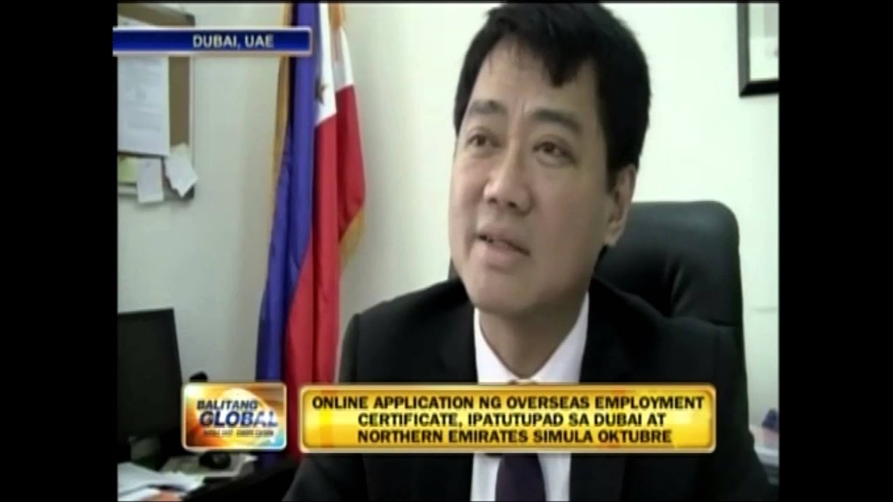 Balitang Global: Rachel Salinel - Online OEC now available in Dubai ...