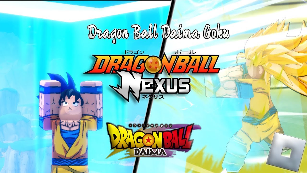 Showcasing Dragon Ball Daima Goku in Roblox Dragon Ball Nexus | New ...