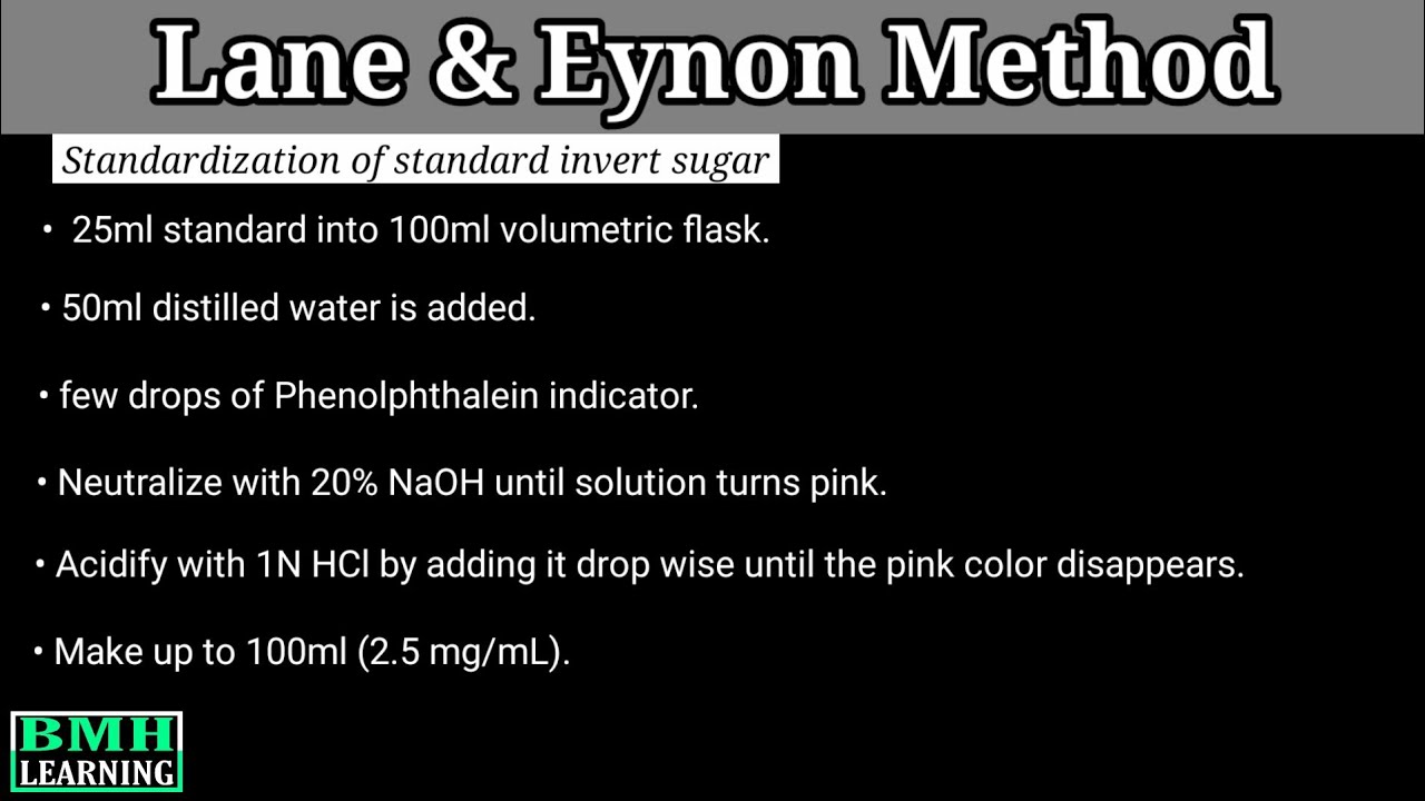 Estimation Of Total Sugars & Reducing Sugars By Lane & Eynon Method ...