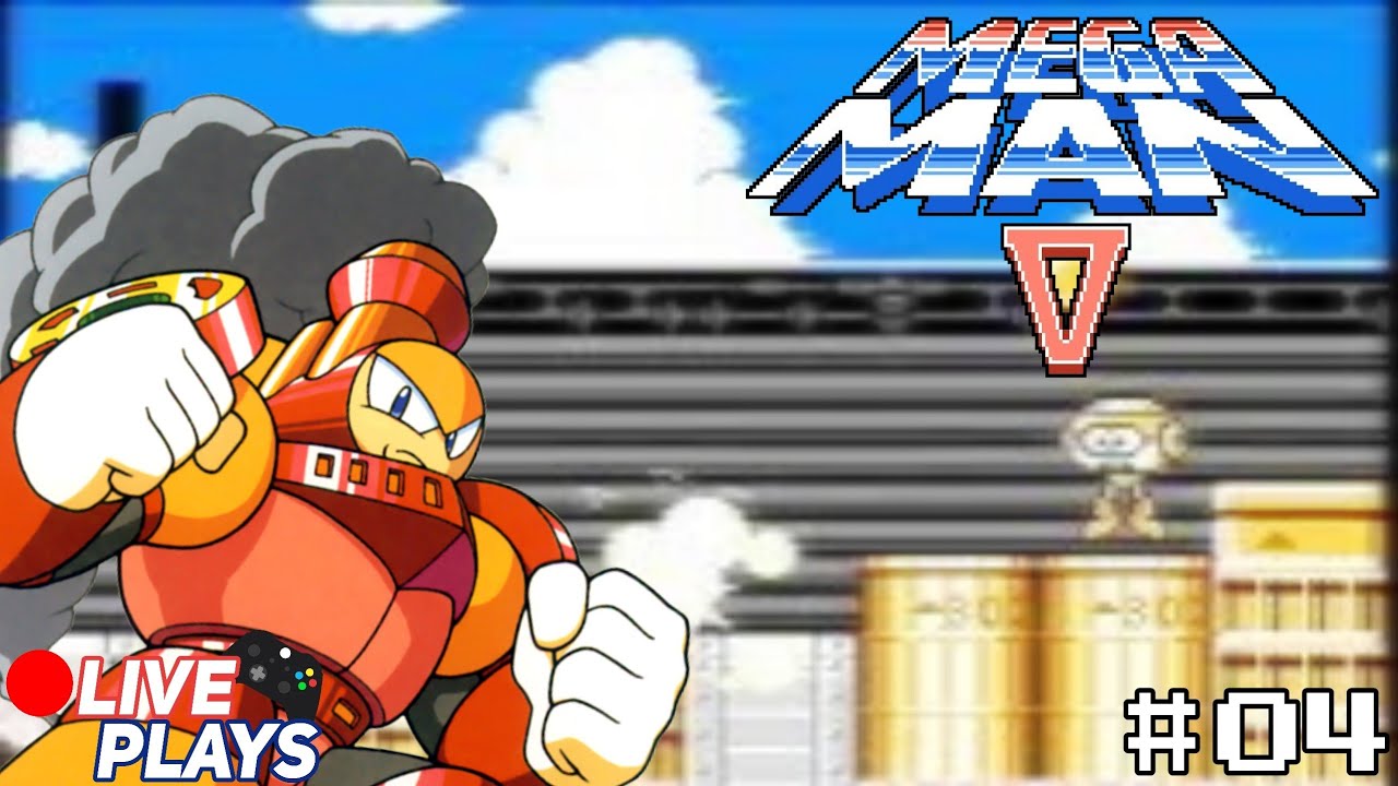 Live Plays: Mega Man 5 (Legacy Collection) | Episode 4: VS Charge Man ...