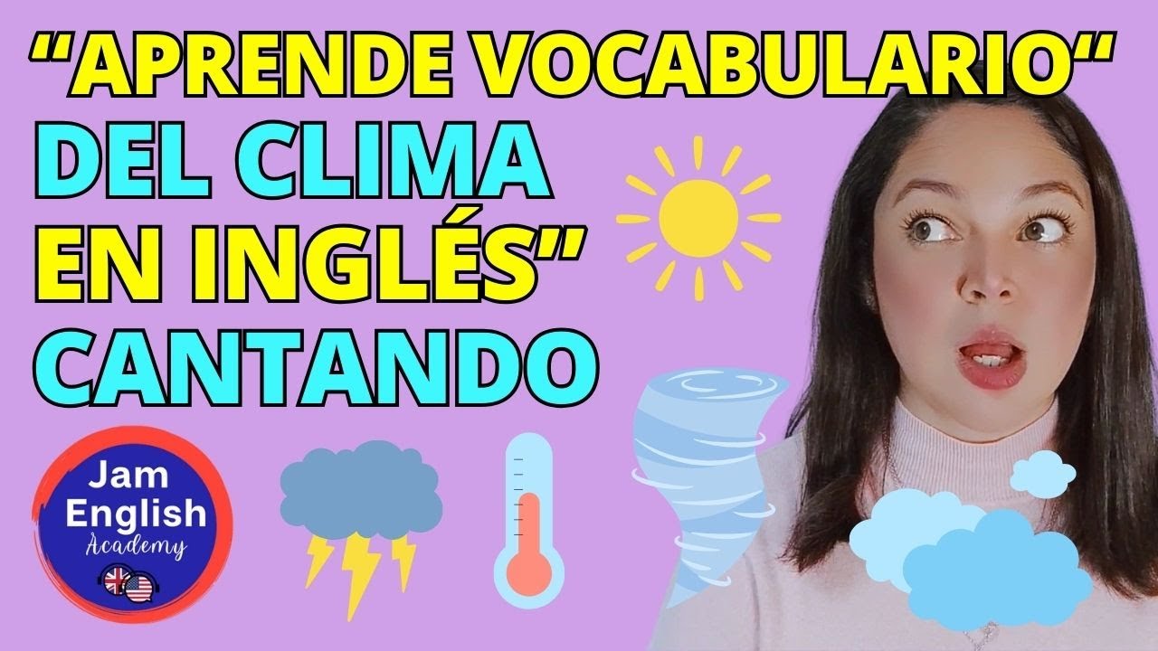 "Hablando del Tiempo: Aprende el clima en inglés "WEATHER "🌥️🌞🌧️ ️ ...