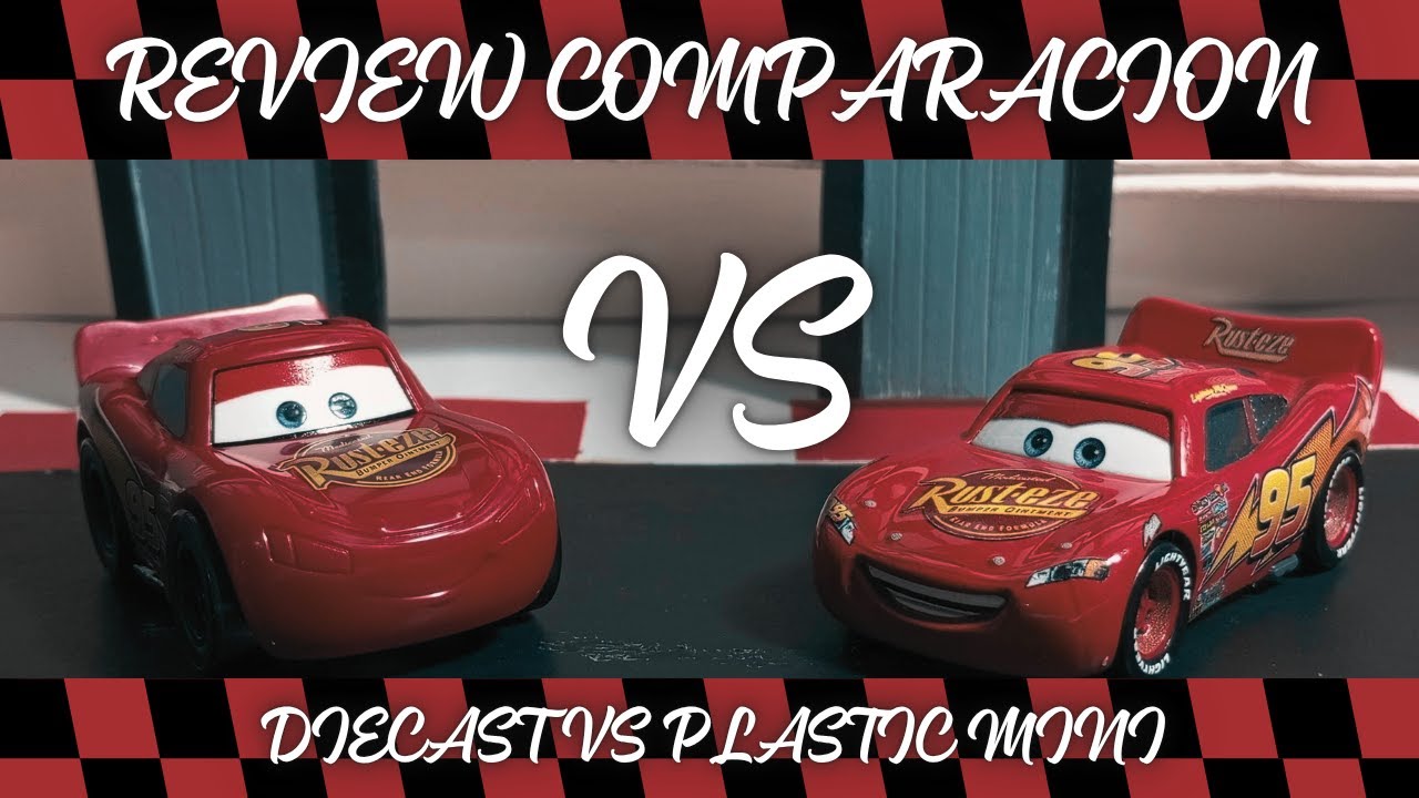 Comparacion de McQueen Chibi y McQueen Diecast [2025] (Cars Diecast ...