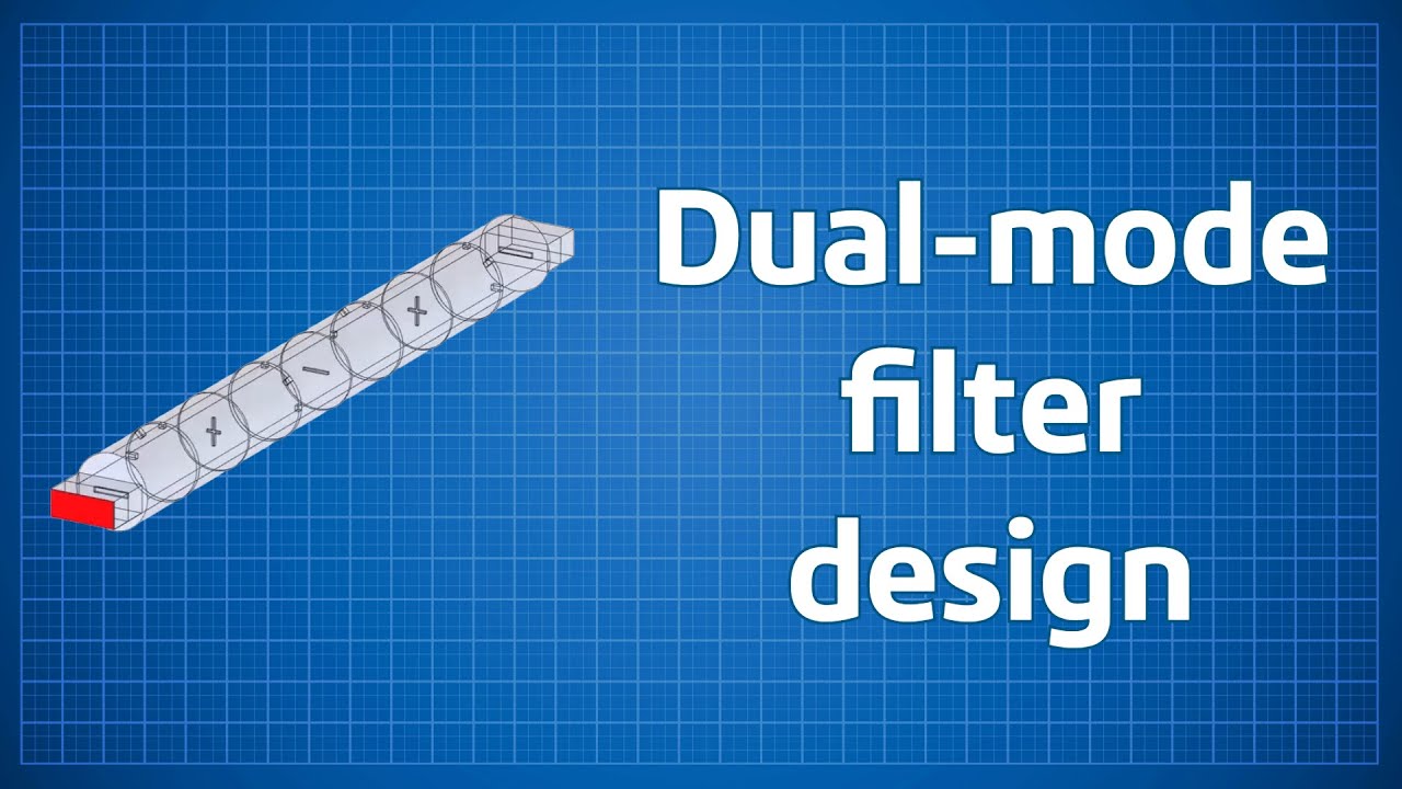Demo | Dual-mode filter design with FD3D - YouTube