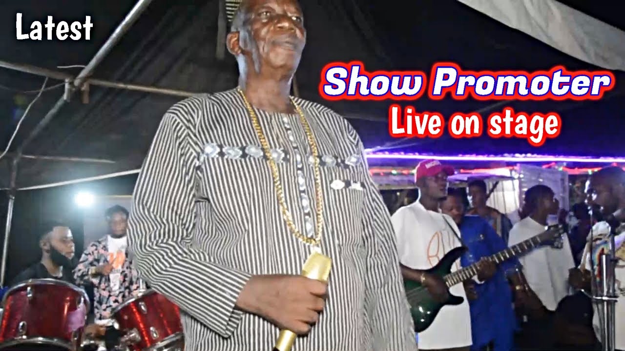 LATEST SHOW PROMOTER LIVE ON STAGE - YouTube