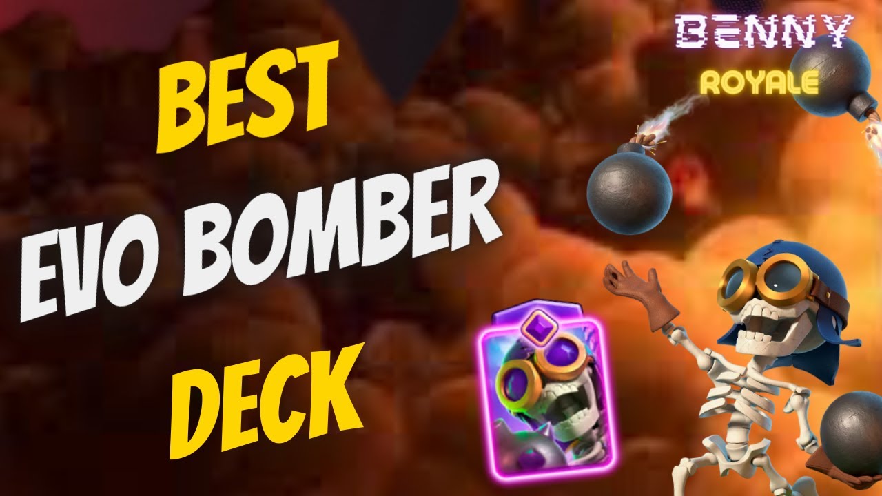 THIS EVO BOMBER DECK HAS A 99% WIN RATE IN CLASH ROYALE - YouTube