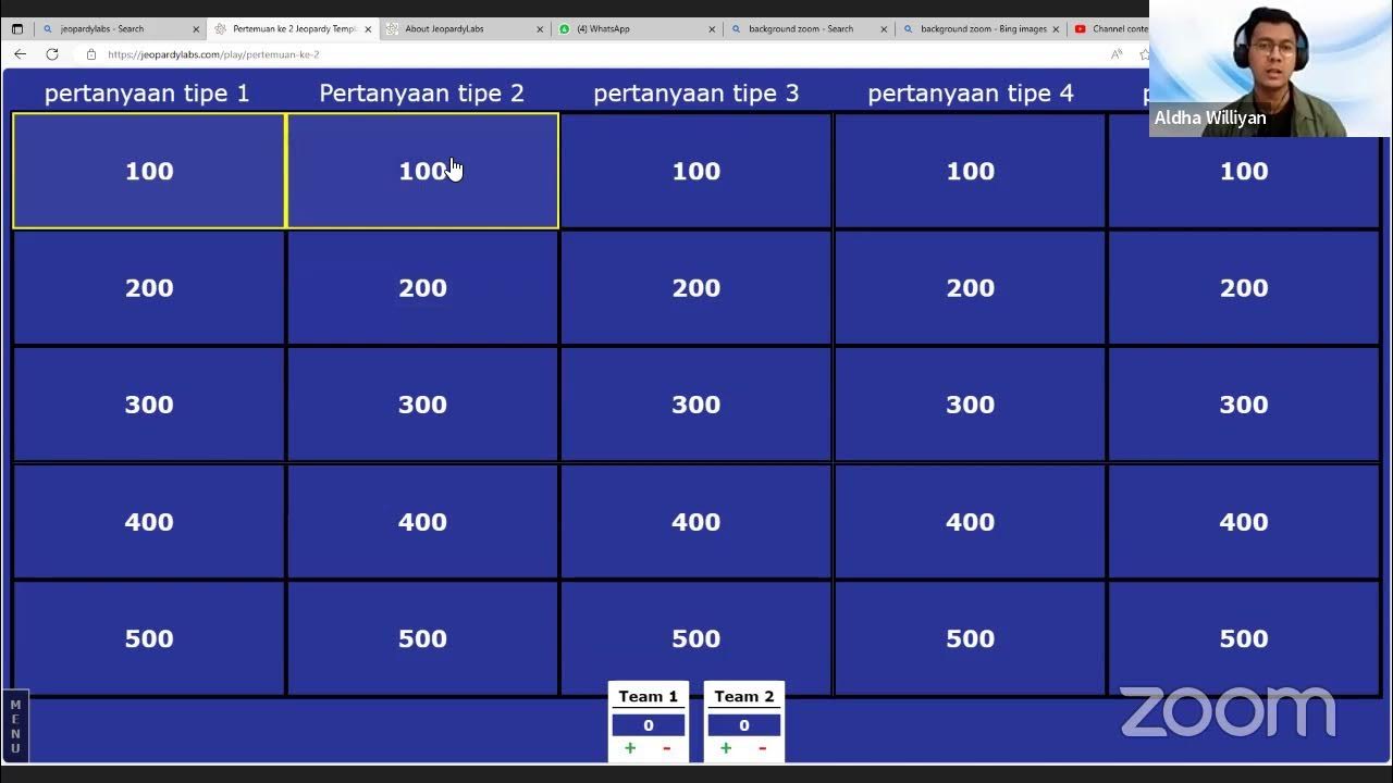 TUTORIAL PENGGUNAAN JEOPARDY SEBAGAI MEDIA PEMBELAJARAN BERBASIS DIGITAL - YouTube