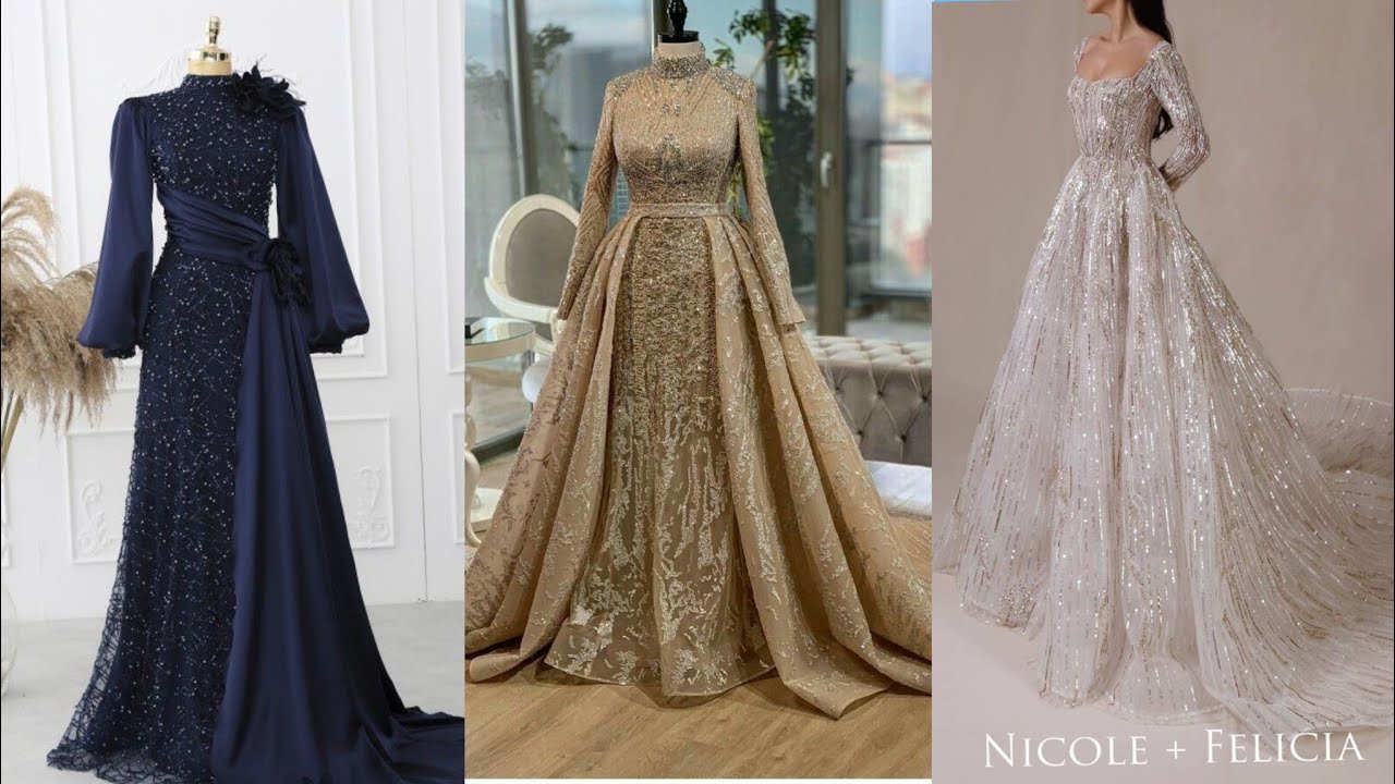 Stunning beautiful sequence work bridesmaid dresses ideas # ...