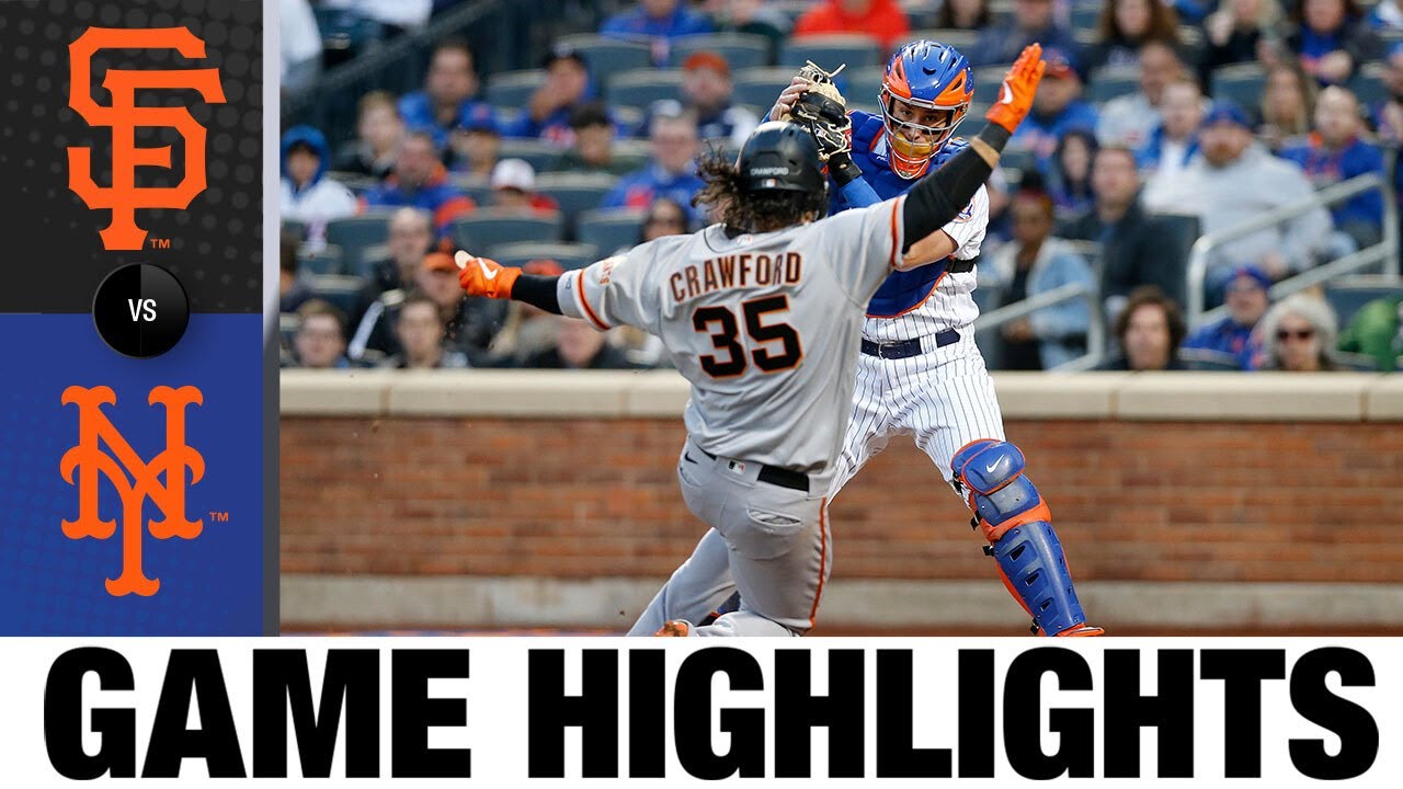 Giants vs. Mets Game Highlights (4/20/22) | MLB Highlights - YouTube