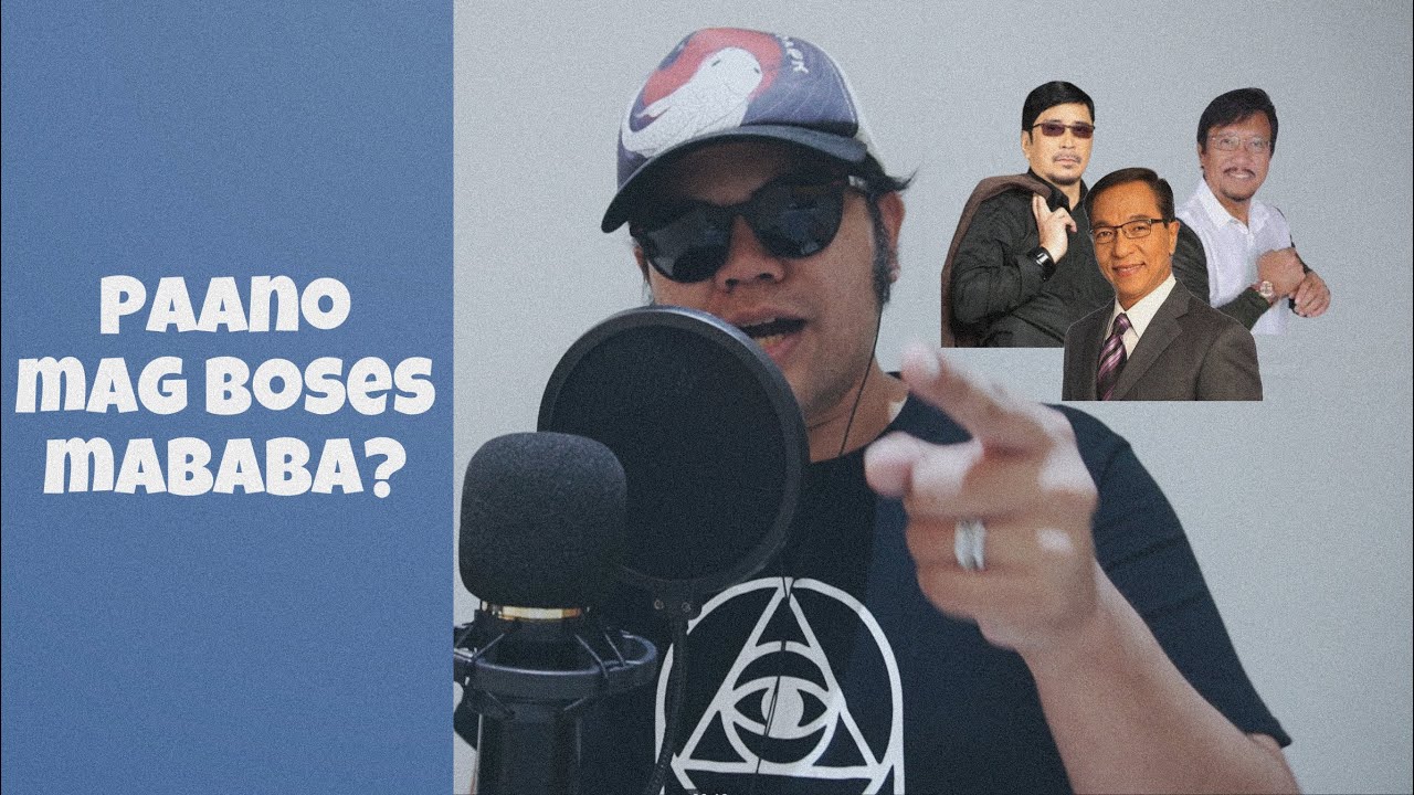 VOICE OVERACTING #10 | VOICE TUTORIAL: BOSES MABABA feat. Ted Failon ...
