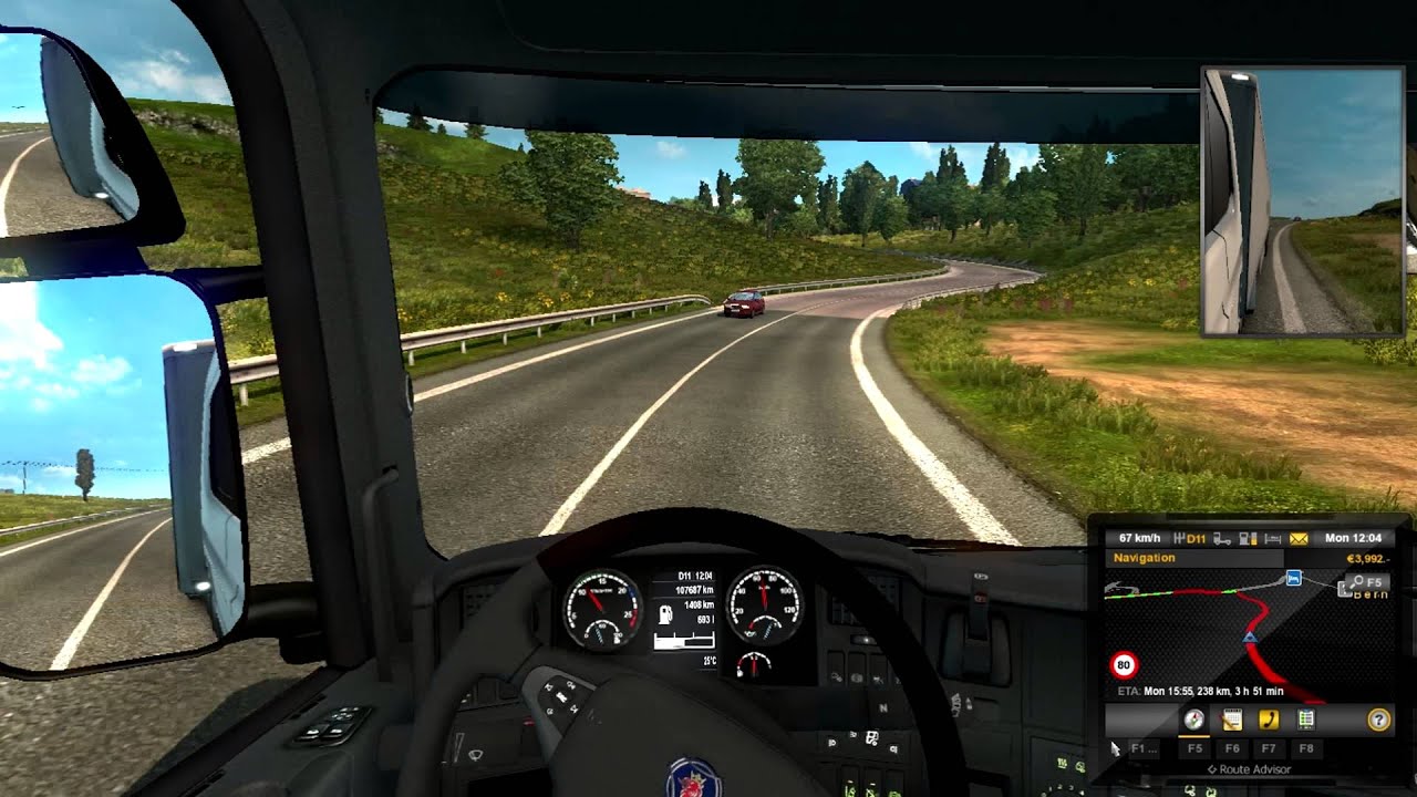 Euro Truck Simulator 2 Gameplay - YouTube