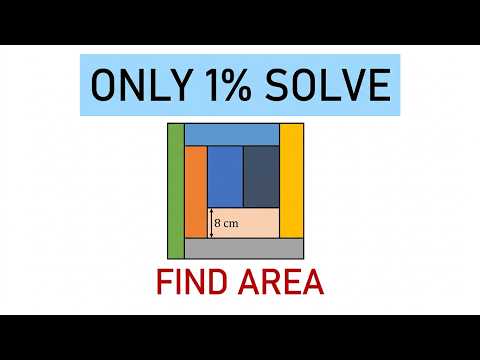 Can you solve the 8 equal area rectangles puzzle?