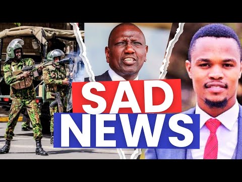 💔 SAD NEWS! Citizen TV Reporter BEN KIRUI Shot by POLICE as Ruto-UDA ...