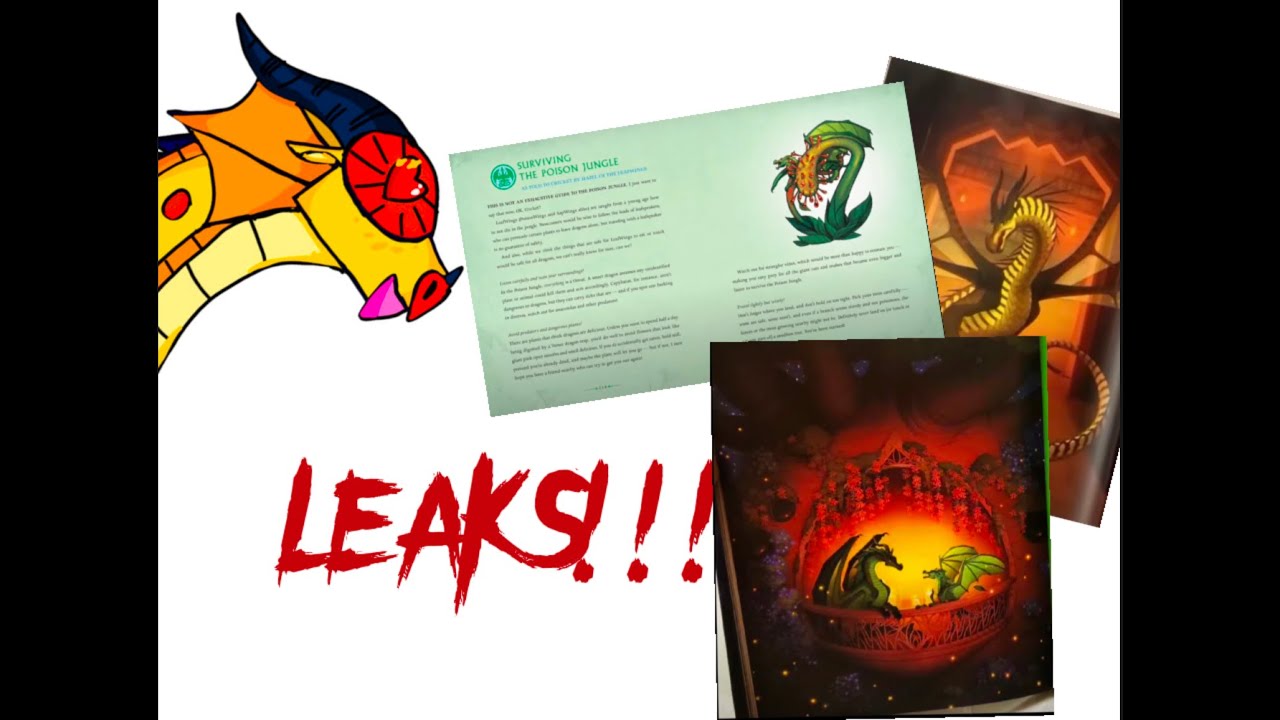 WINGS OF FIRE: A GUIDE TO THE DRAGON WORLD Official Art and Excerpt!!🤩🥳 ...