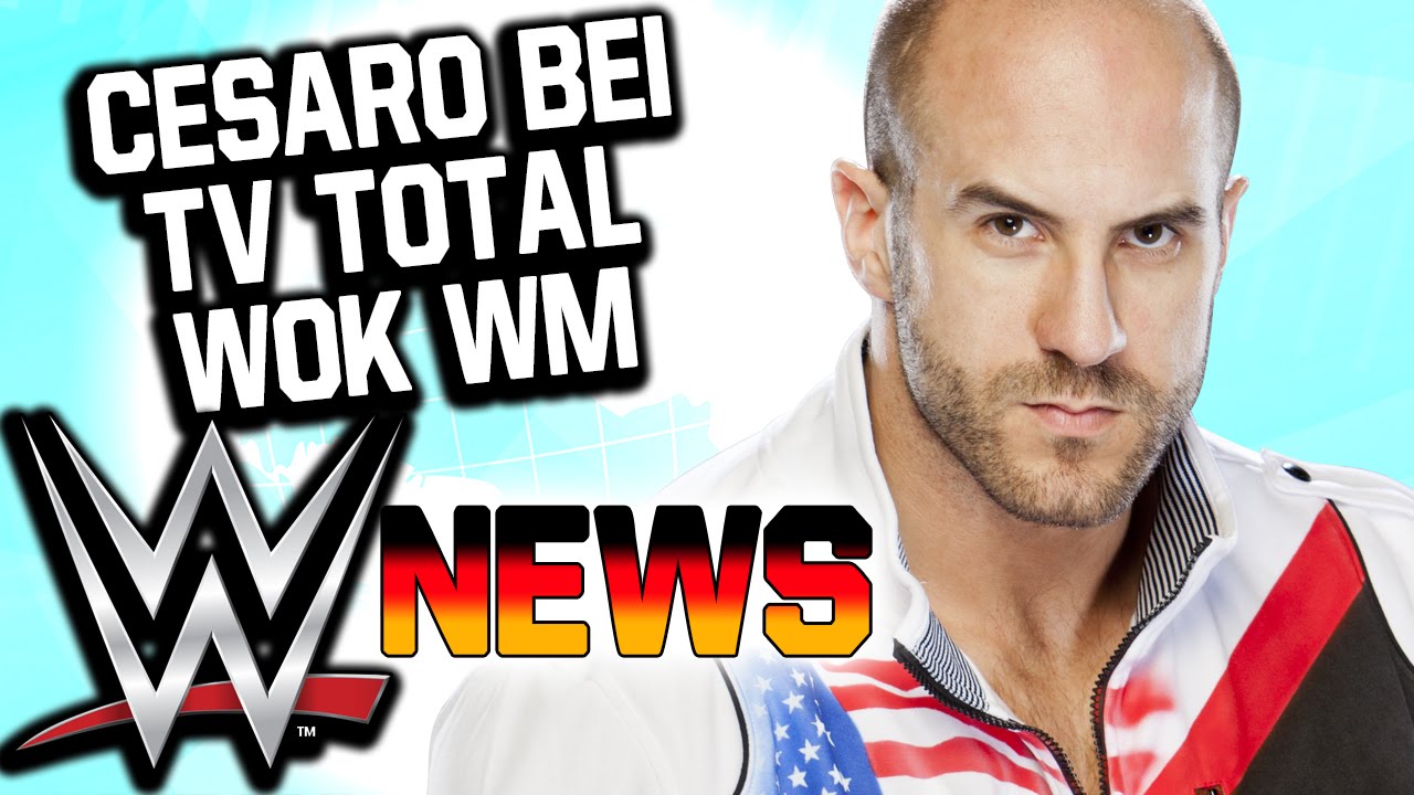Cesaro bei der TV Total Wok WM, Bill DeMott kündigt als NXT Trainer ...