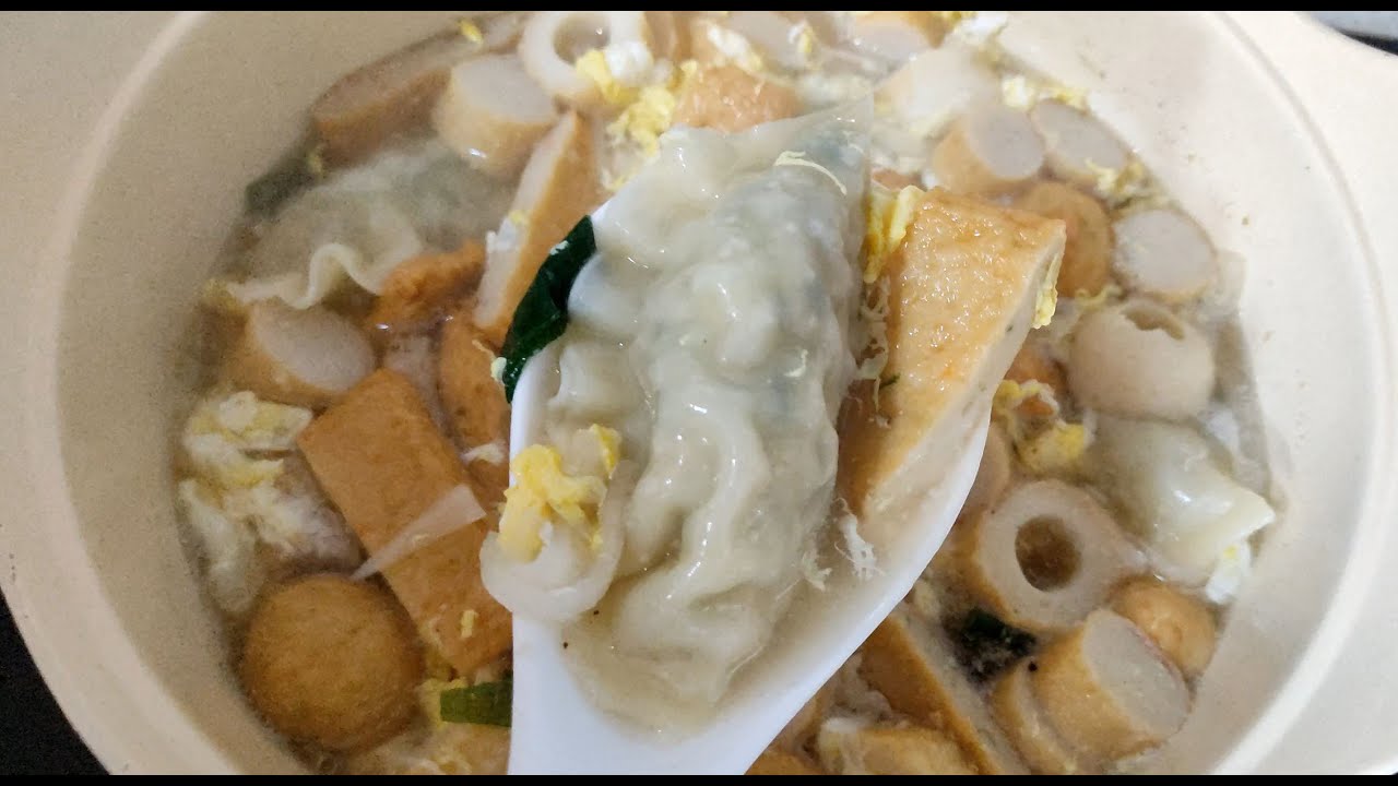 🍢🥟어묵만두국(만둣국) 아주 쉽게 만들기 Fish cake dumpling soup - YouTube
