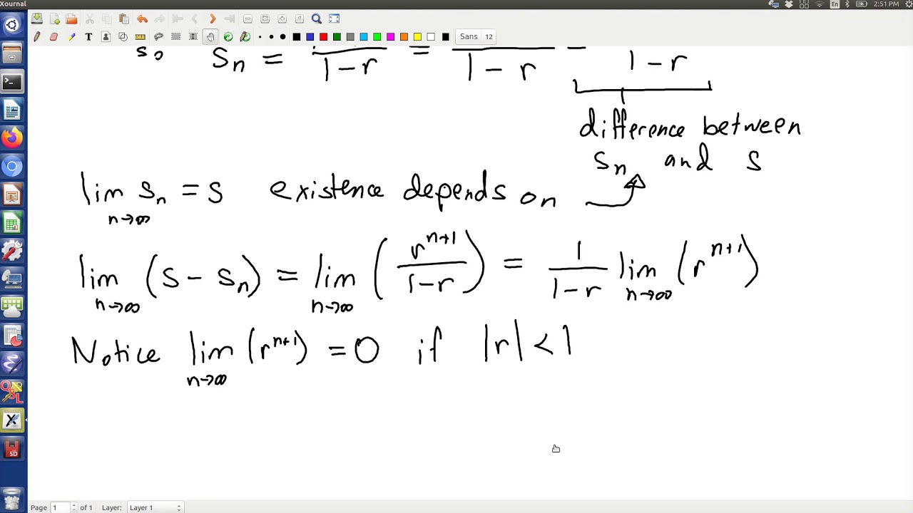 The geometric series in the complex plane - YouTube