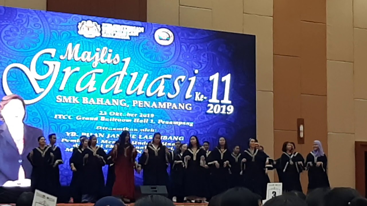 SMK Bahang Graduation 2019 - YouTube