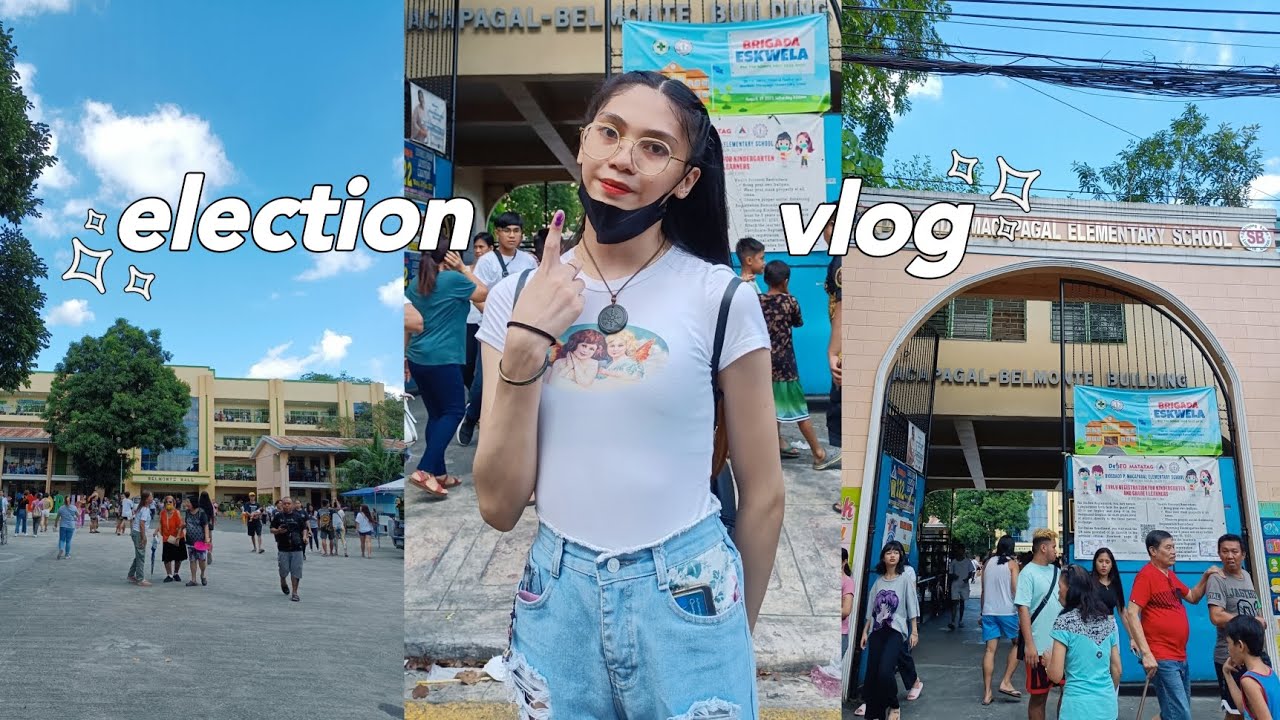 BARANGAY & SK ELECTION AT TATALON QUEZON CITY | Cheska Bo - YouTube