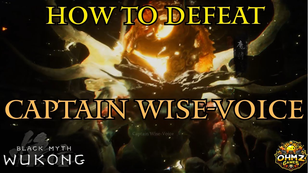 How to defeat Captain Wise-Voice Boss in Black Myth Wukong - YouTube