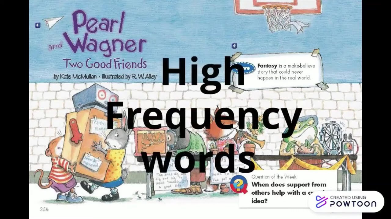 Pearl and Wagner / Reading Street / High Frequency words / Learning is ...