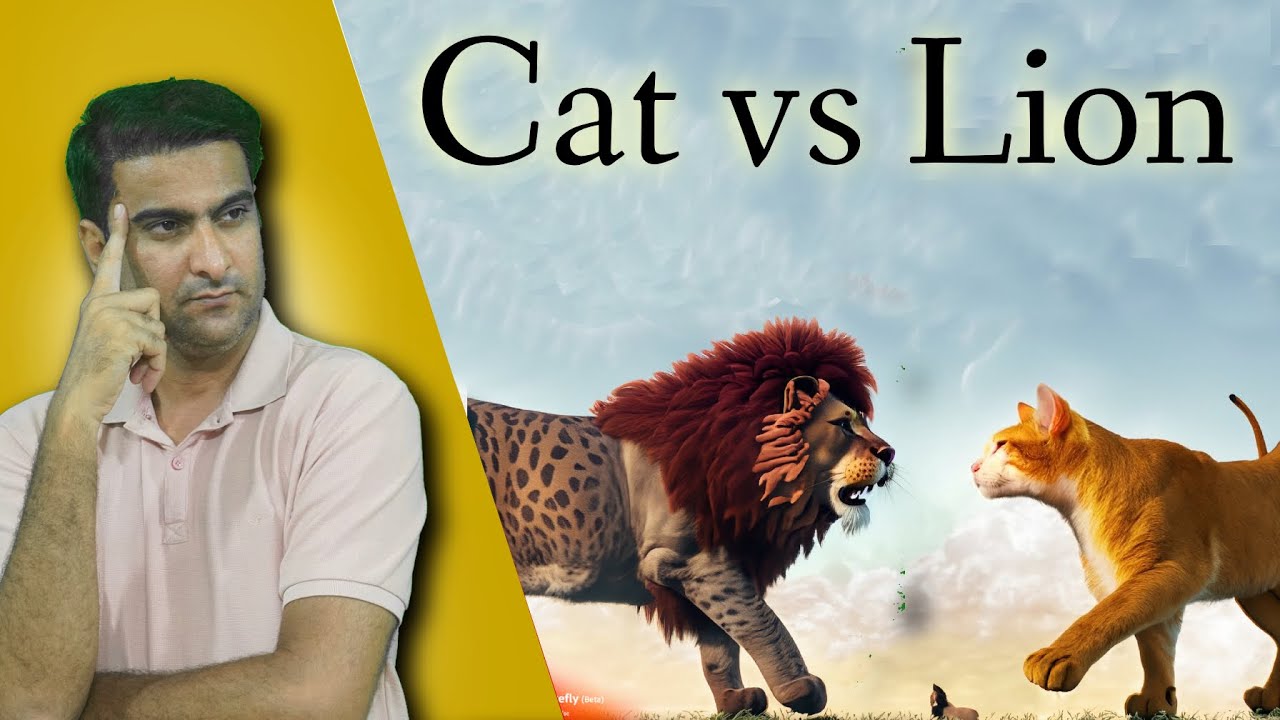 Lion vs Cat/ Untold Similarities & Differences - YouTube