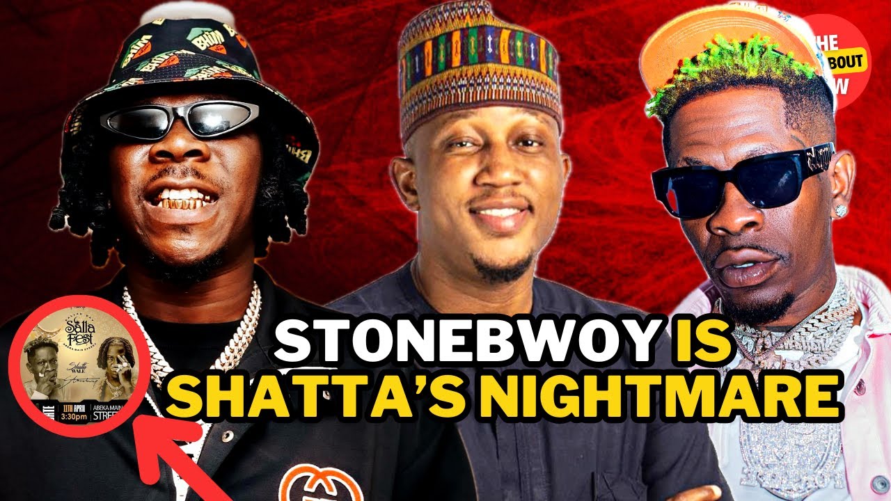 Shatta Wale angry at StoneBwoy over the SALLA FEST in Ghana Abeka - YouTube