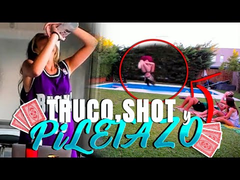 EL QUE PIERDE SHOT Y PILETAZO