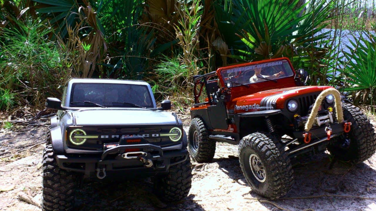 1/10 Scale RC | Axial CJ7 | Traxxas Bronco | Scorched Earth - YouTube