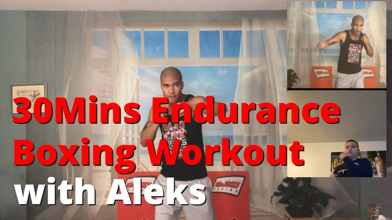 30 Minutes Endurance Boxing Workout with Aleks | Coach Ibrahim Kamal ...