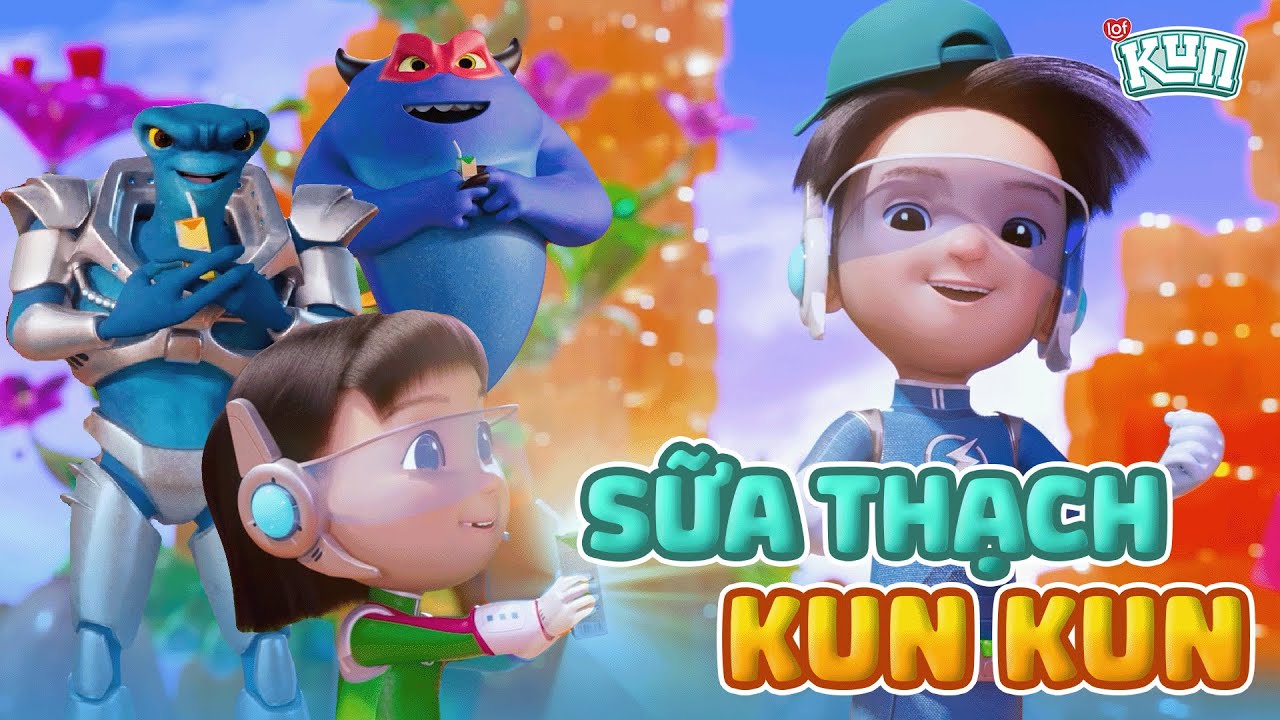 UỐNG NGON NHỨC NÁCH, NHAI VUI OÁCH XÀ LÁCH, CHỈ CÓ THỂ LÀ SỮA THẠCH KUN ...