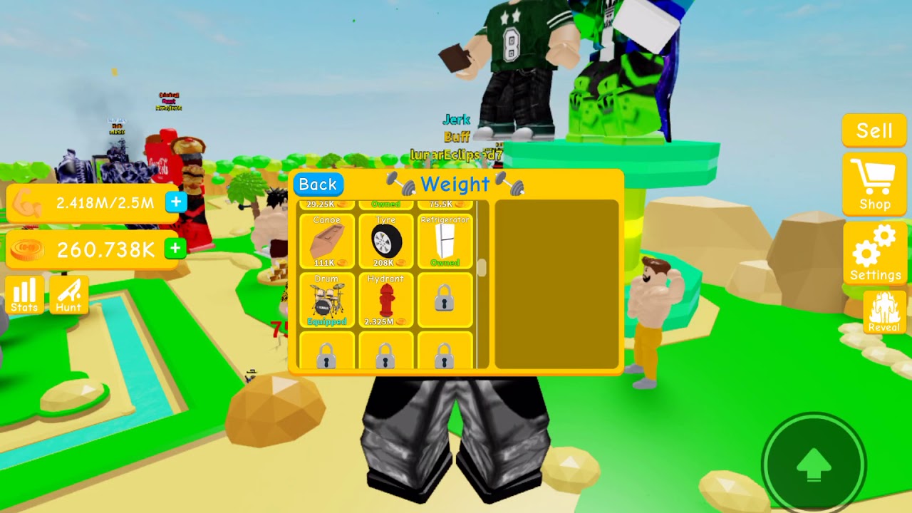 lifting sim gameplay - YouTube