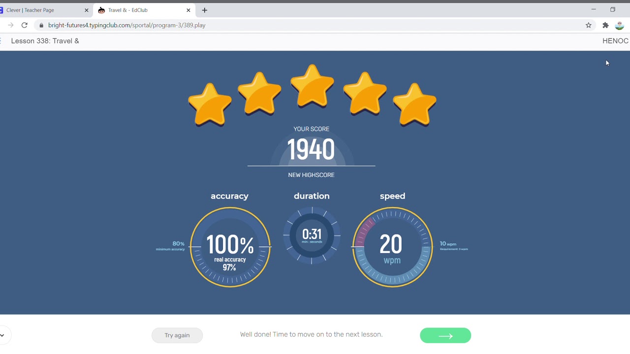 Typing Jungle EdClub Google Chrome 2020 10 27 08 40 09 - YouTube