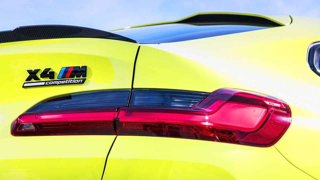 2022 BMW X4M Competition F98 Sao Paulo Yellow - YouTube
