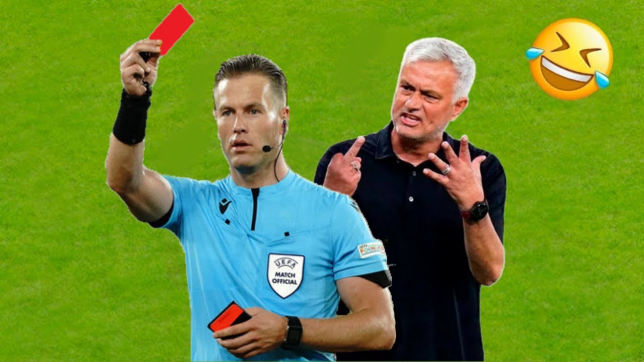 Funny Red Cards in Football #2 - YouTube