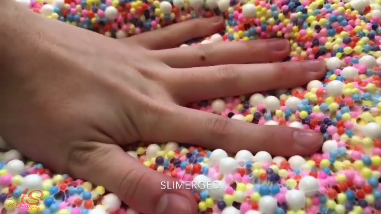 ASMR CRUNCHY SLIME - Satisfying Slime Videos - YouTube