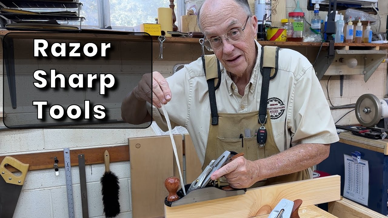 Razor Sharp Chisels & Plane Irons – Easy Sharpening Method for ...