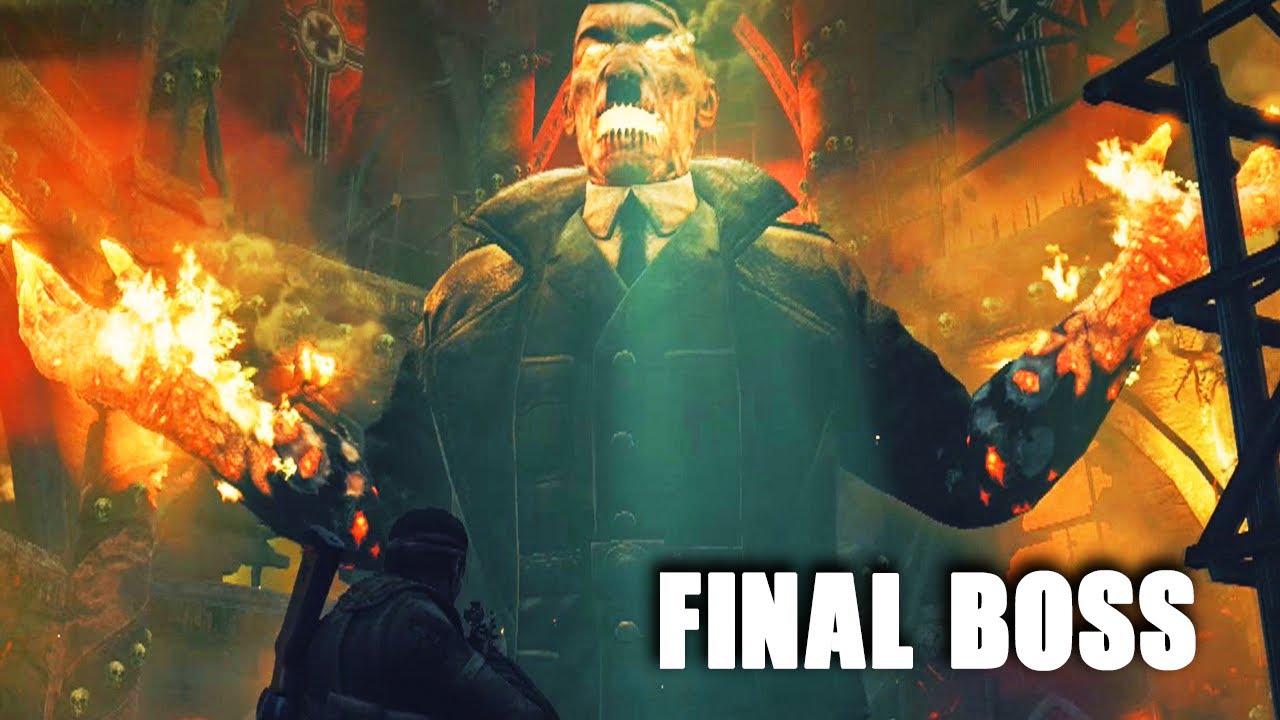 Zombie Army Trilogy - "Dark Lord Hitler" Final BossFight - YouTube