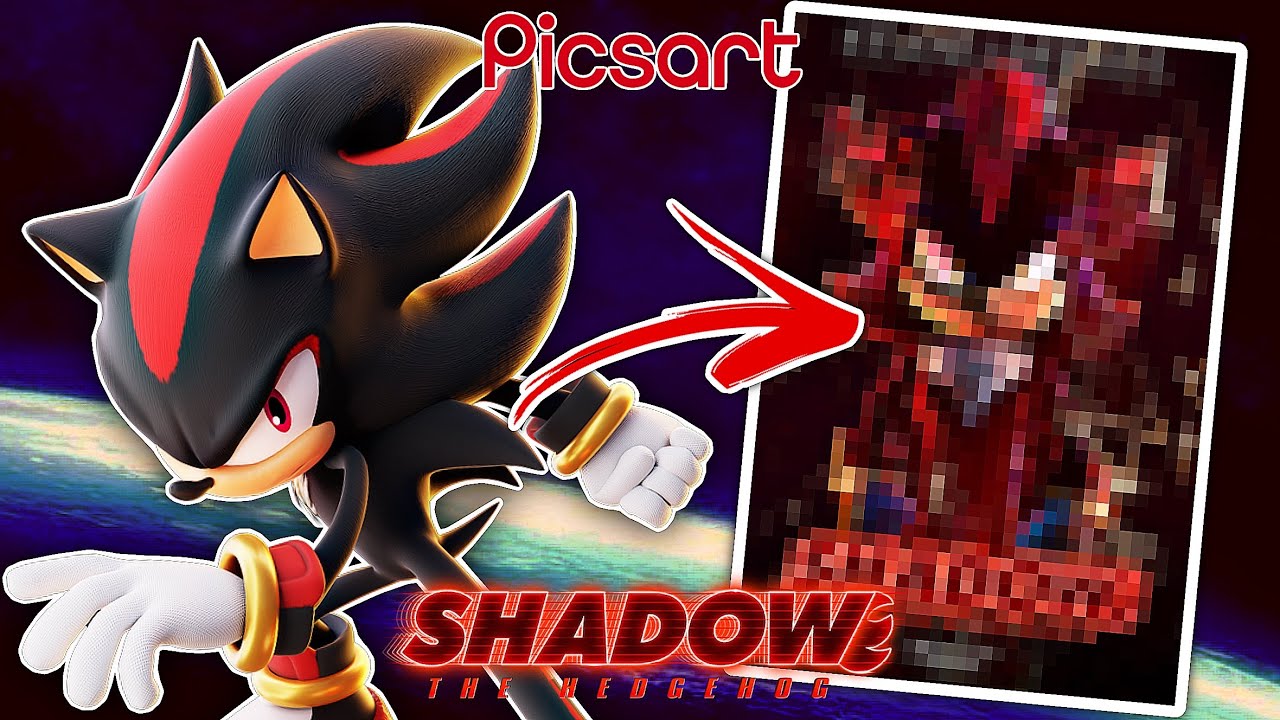 Making A Shadow The Hedgehog TV Spin-Off Poster! #3 - YouTube