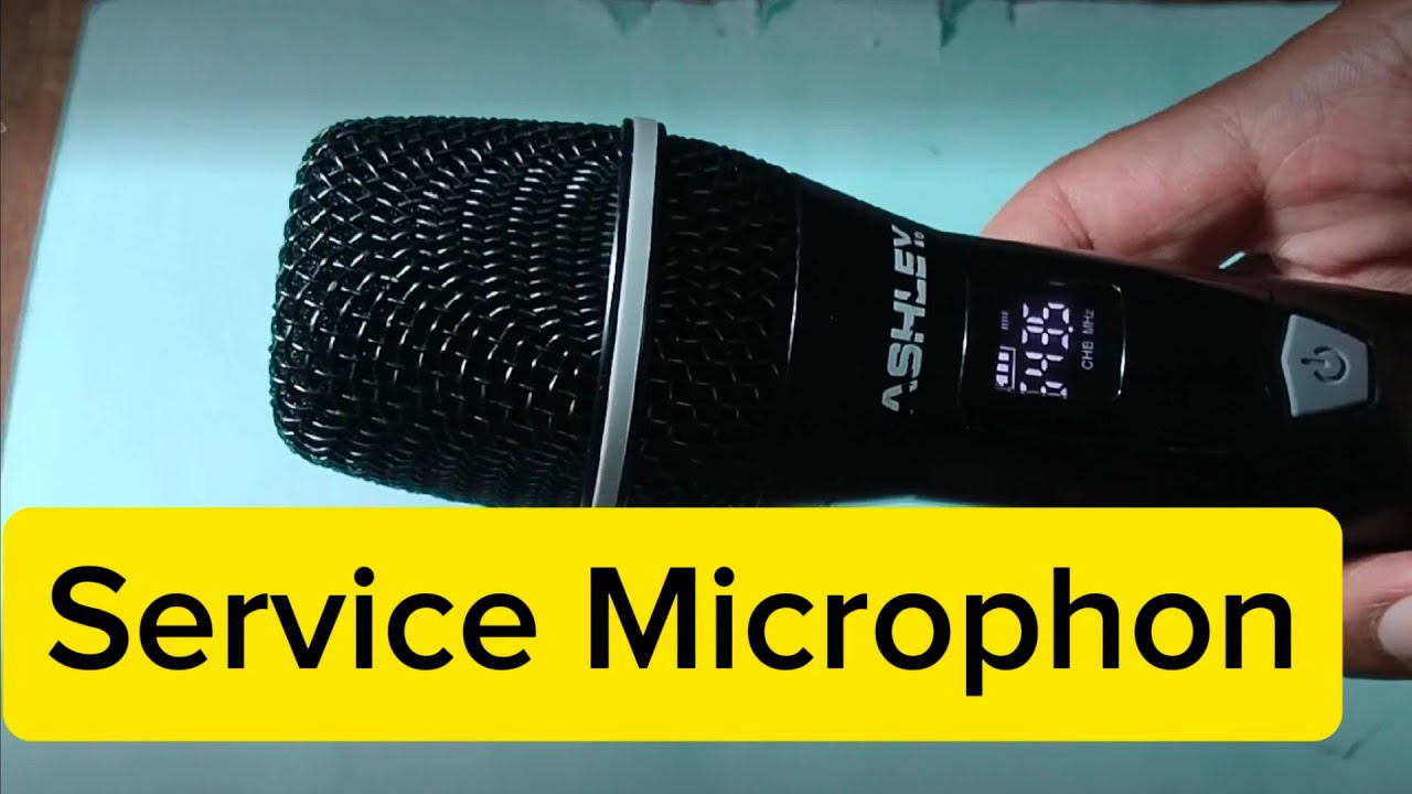 SERVICE MICROPHONE WIRELESS - YouTube
