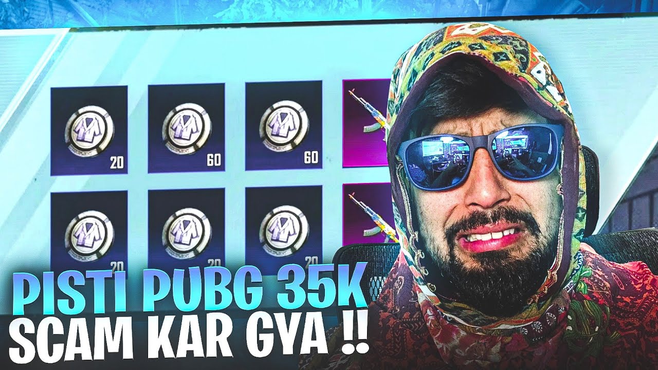 I LOST $35000 😢 PUBG SCAM CRATE - YouTube