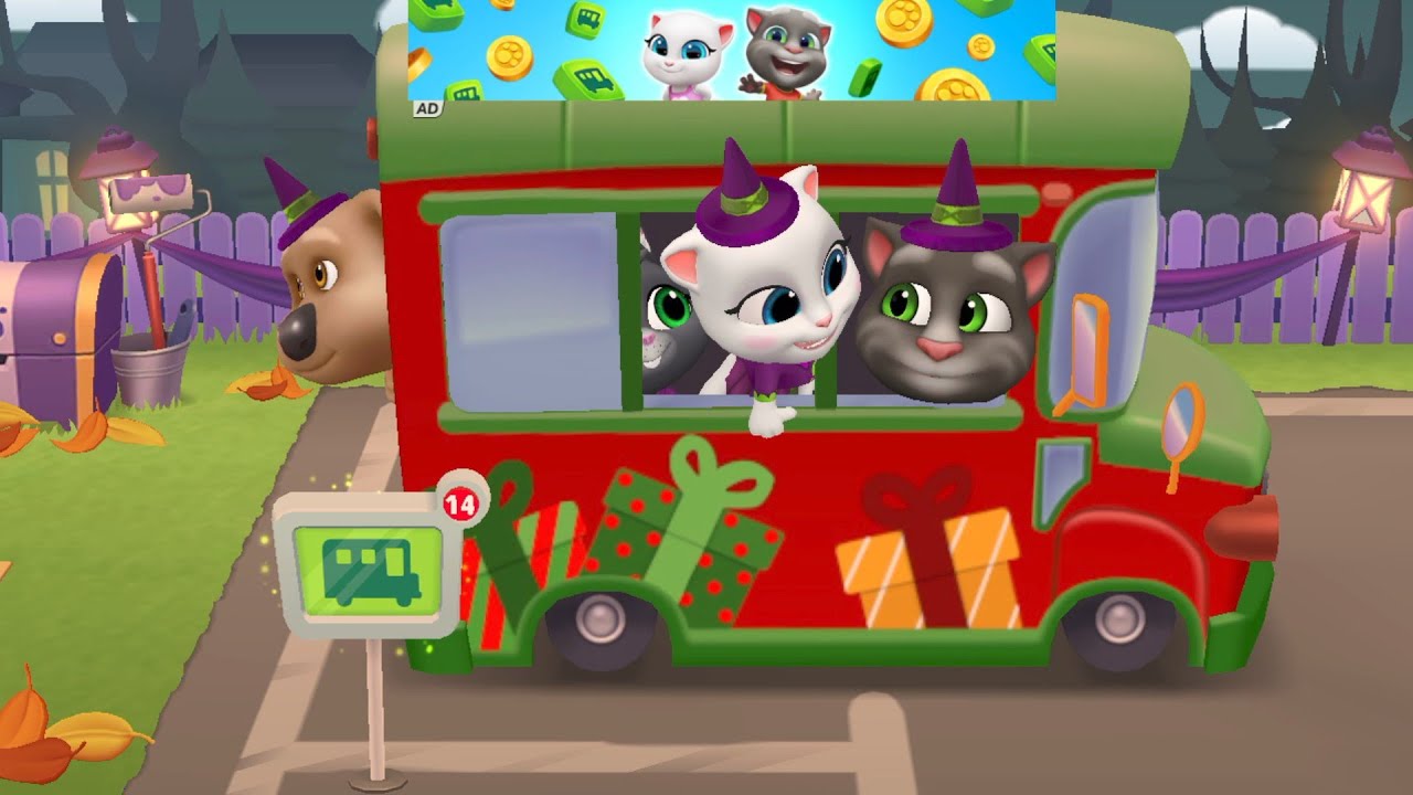 My talking tom and friends || talking tom friends game || my Horror tom ...