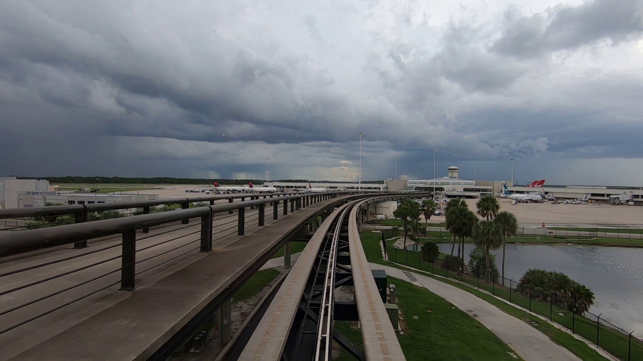 MCO TRAM ORLANDO FLORIDA - YouTube
